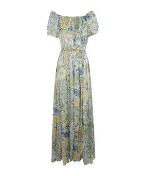 Etro Short-sleeved Dress - Gray