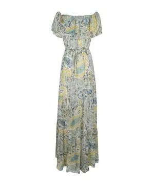 Etro Short Sleeve Maxi Dress