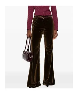 Etro Velvet Flared Trousers