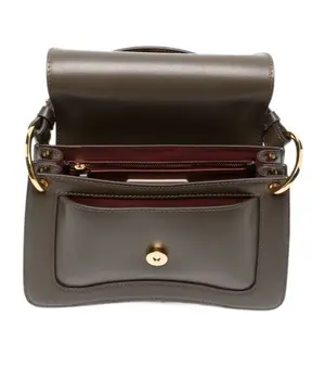 COCCINELLE Logo-plaque Leather Tote Bag