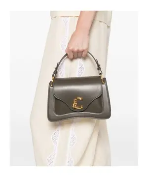 COCCINELLE Logo-plaque Leather Tote Bag
