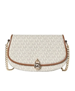 Michael Kors Flap-top Medium Shoulder Bag - Vanilla