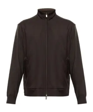 Paul & Shark Zip-up Stand-collar Cardigan