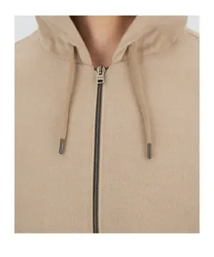 Herno Resort Jacket In Wool-blend Melange Flannel