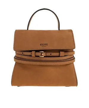 Moschino Tie Me Handbag - Brown