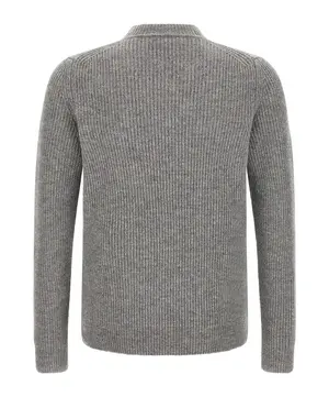 ZANONE Ribbed Crewneck Knitted Sweater