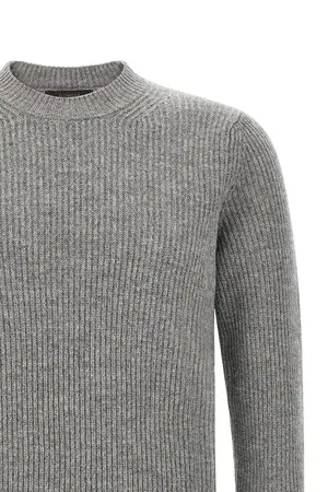 ZANONE Ribbed Crewneck Knitted Sweater