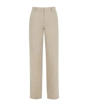 Paul Smith Wide-leg Tailored Trousers - Nude