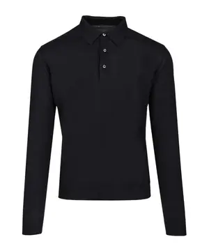 Fedeli Long-sleeve Polo Shirt