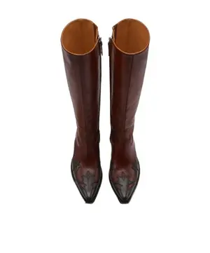 MAISON MARGIELA Heel-less Western Knee Boot