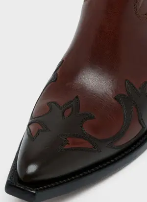MAISON MARGIELA Heel-less Western Knee Boot