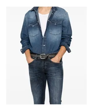DONDUP Denim Shirt - Blue