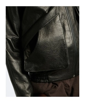 Magda Butrym Leather Blouson Jacket