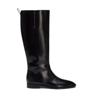 JIL SANDER Lune Knee-high Boots - Black