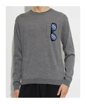 Moschino Long-sleeve Knit Top