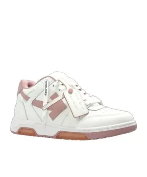 Off-White Round-toe Sneakers