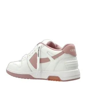 Off-White Round-toe Sneakers
