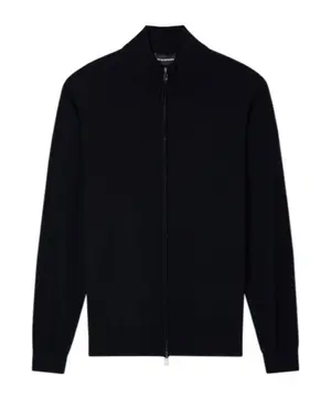 Emporio Armani Zip Up Cardigans For Men
