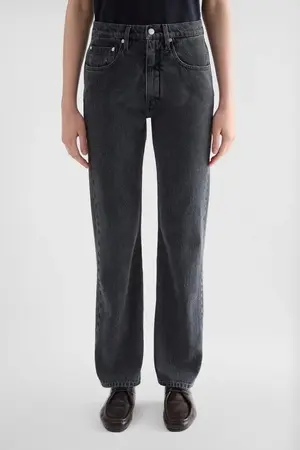JIL SANDER Flared Lightweight Denim Trousers
