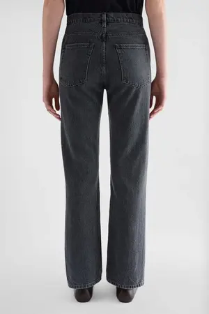 JIL SANDER Flared Lightweight Denim Trousers