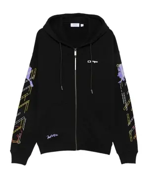Off-White Long-sleeve Sweatshirt - Black