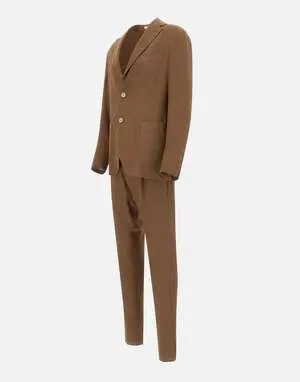 Eleventy Single-breasted Suit And Trousers Two-piece Set