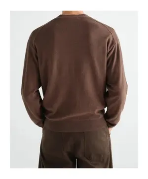 LEMAIRE Relaxed Twisted Cardigan In Merino Blend