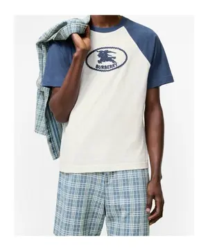 Burberry Ekd Stamp Crewneck T-shirt