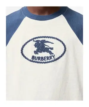 Burberry Ekd Stamp Crewneck T-shirt