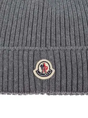 Moncler Ribbed Knit Hat