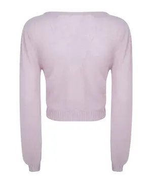 TWINSET Solid-color Double-knit Top