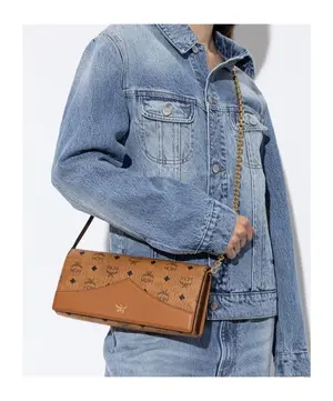 Mcm Diamond Shoulder Bag