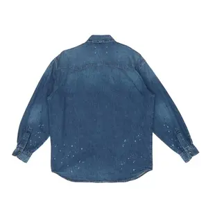 MAISON MARGIELA Long-sleeved Denim Shirt