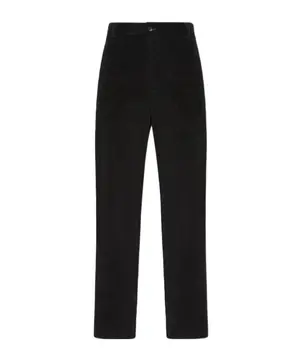 Moncler Elastic Waistband Casual Pants - Black