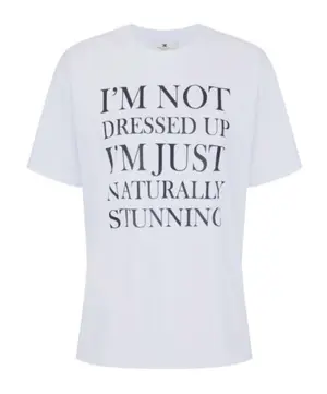Elisabetta Franchi Short Sleeve Jersey T-shirt With Graphic Print