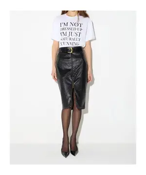 Elisabetta Franchi Short Sleeve Jersey T-shirt With Graphic Print
