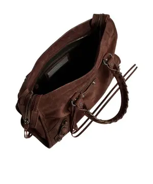 Balenciaga Le City Small Shoulder Bag - Light Espresso