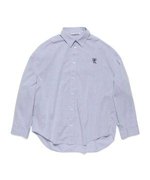 Acne Studios Long-sleeved Shirt - Blue/black