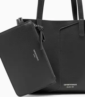 Emporio Armani 1981 Leather Shoulder Bag