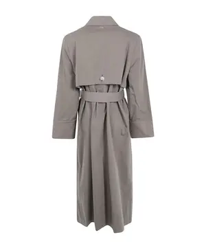 TWINSET Double Breasted Trench Coat