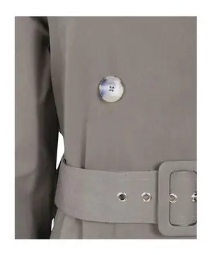 TWINSET Double Breasted Trench Coat