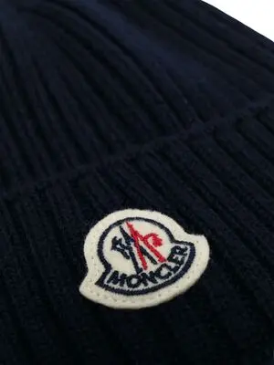 Moncler Ribbed Knit Hat