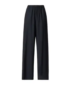 Fabiana Filippi Elastic-waist Casual Trousers - Black