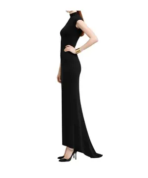 TOM FORD Draped Cutout Maxi Dress