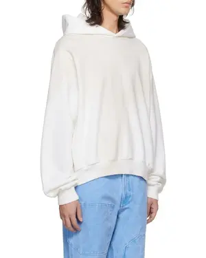 Acne Studios Logo Printed Long-sleeved Hoodie