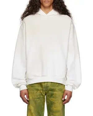 Acne Studios Logo Printed Long-sleeved Hoodie