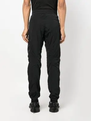 C.P. COMPANY Lens-detail Tapered Track Pants - Black