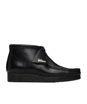 Clarks Wallabee Desert Boots - Black