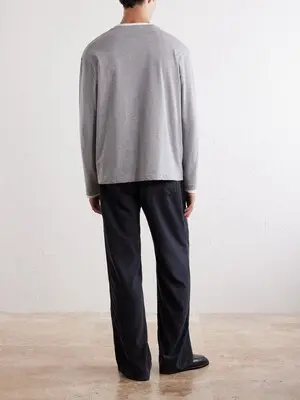 LARDINI Cotton-jersey T-shirt