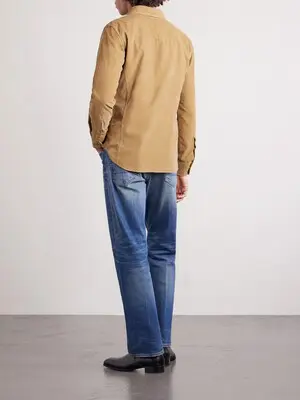 TOM FORD Slim-fit Cotton-corduroy Shirt